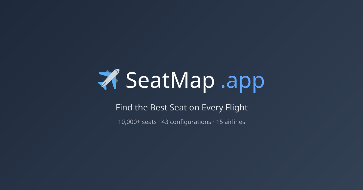 How a seat map gets made | SeatMap.app